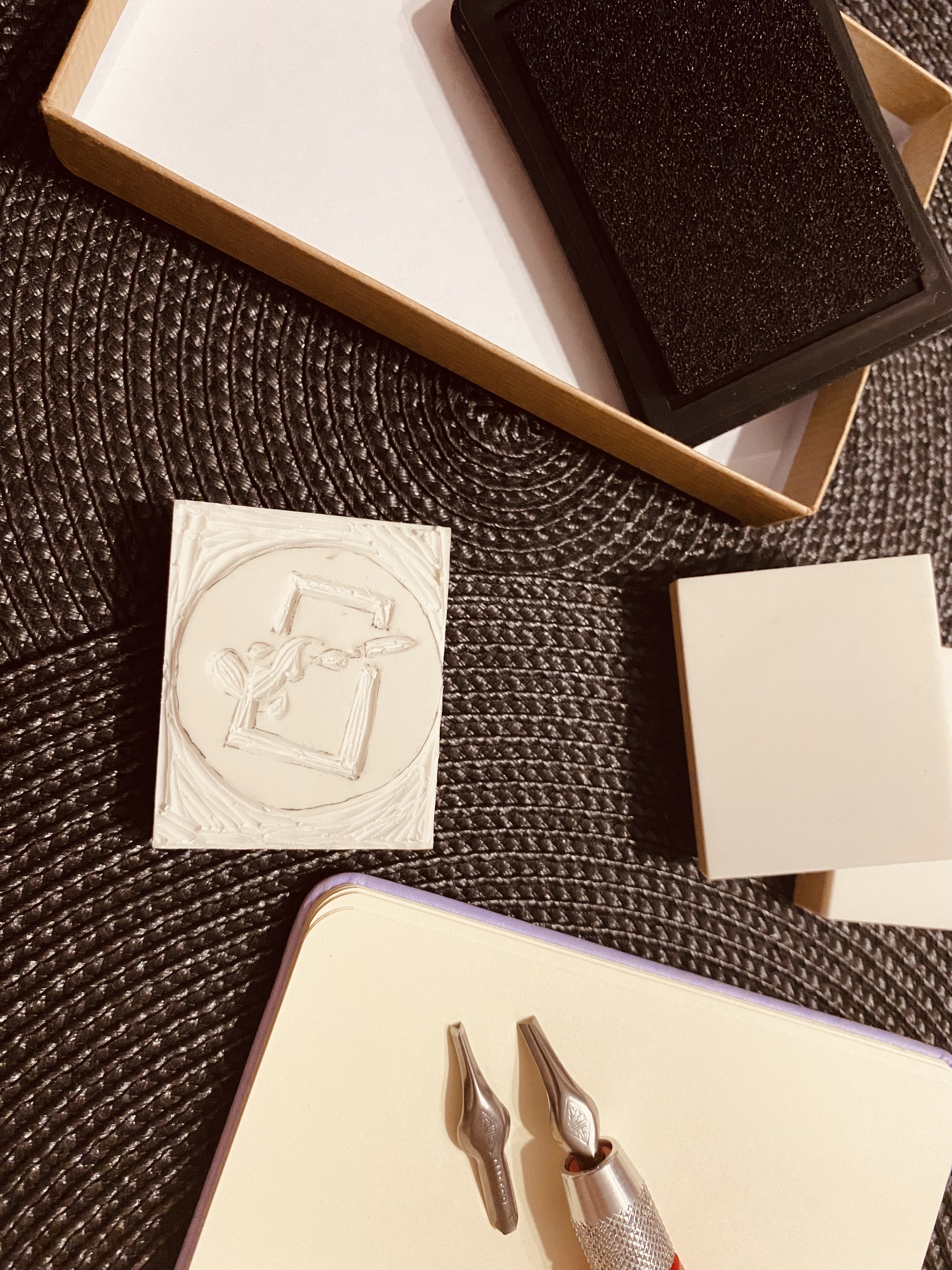 Jak zrobić stempel - linoryt dla początkujących